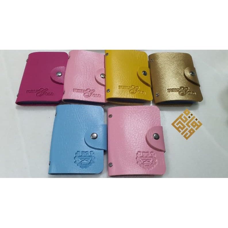 READY STOCK : GOLD CARD FOLDER with Logo (Public Gold/PG gold Museum ...