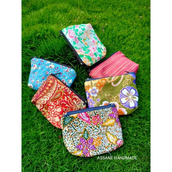 3 in 1 Pack Mini Pouch READY STOCK Original Handmade Batik Mini Pouch ...