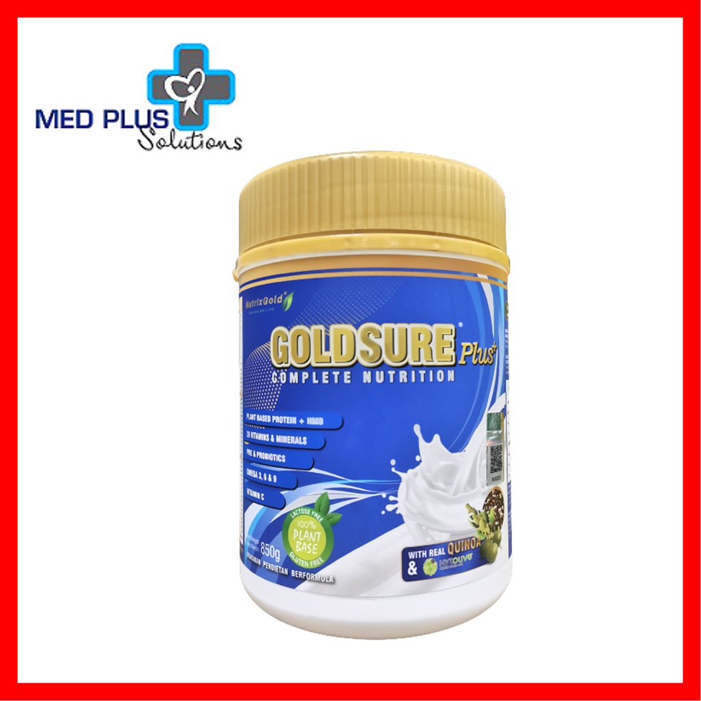 NutrixGold Goldsure Plus Complete Nutrition 850g (EXP: 3/2024) | Shopee ...