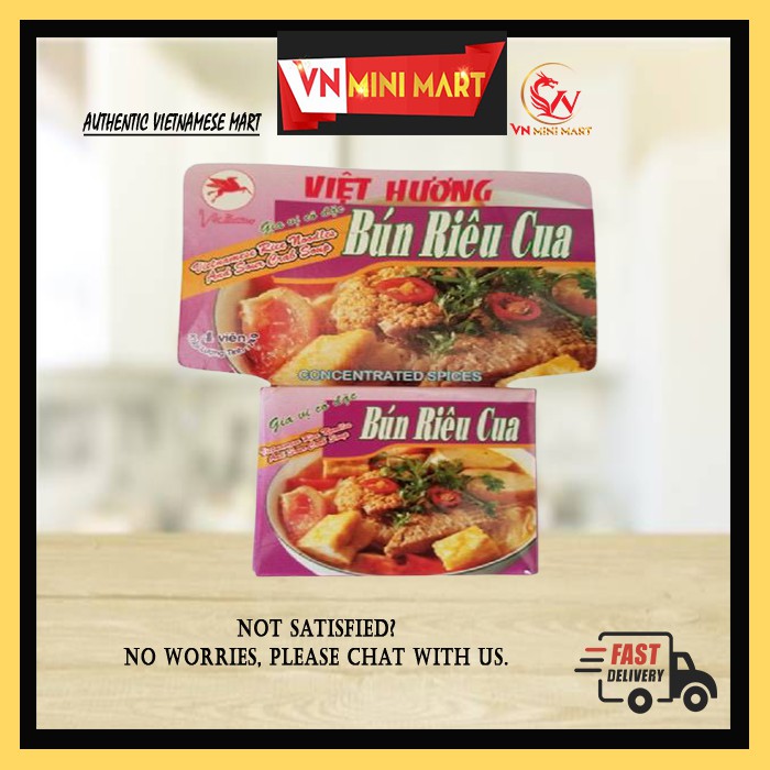 Spice For Crab Noodle Soup 74g - Gia Vị Bún Riêu Cua Việt Hương Việt Nam 74g (Gia Vi Bun Rieu ...