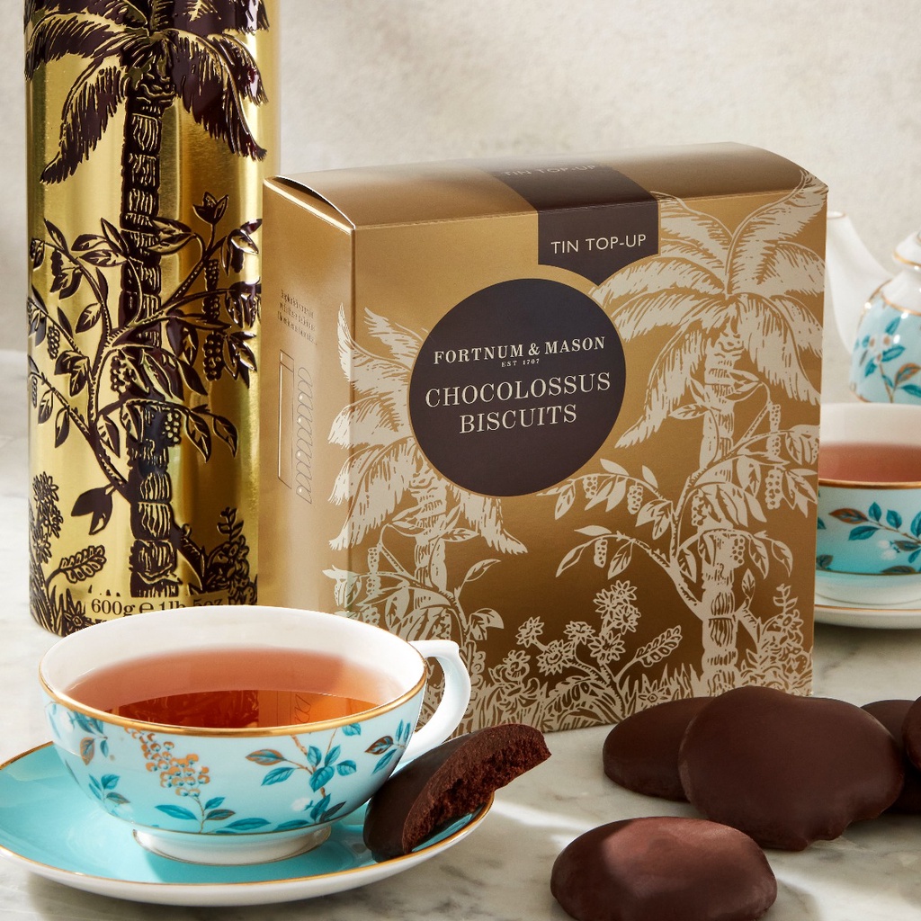 Fortnum & Mason Chocolossus Biscuit Tin Top-Up, 600g | Shopee Malaysia