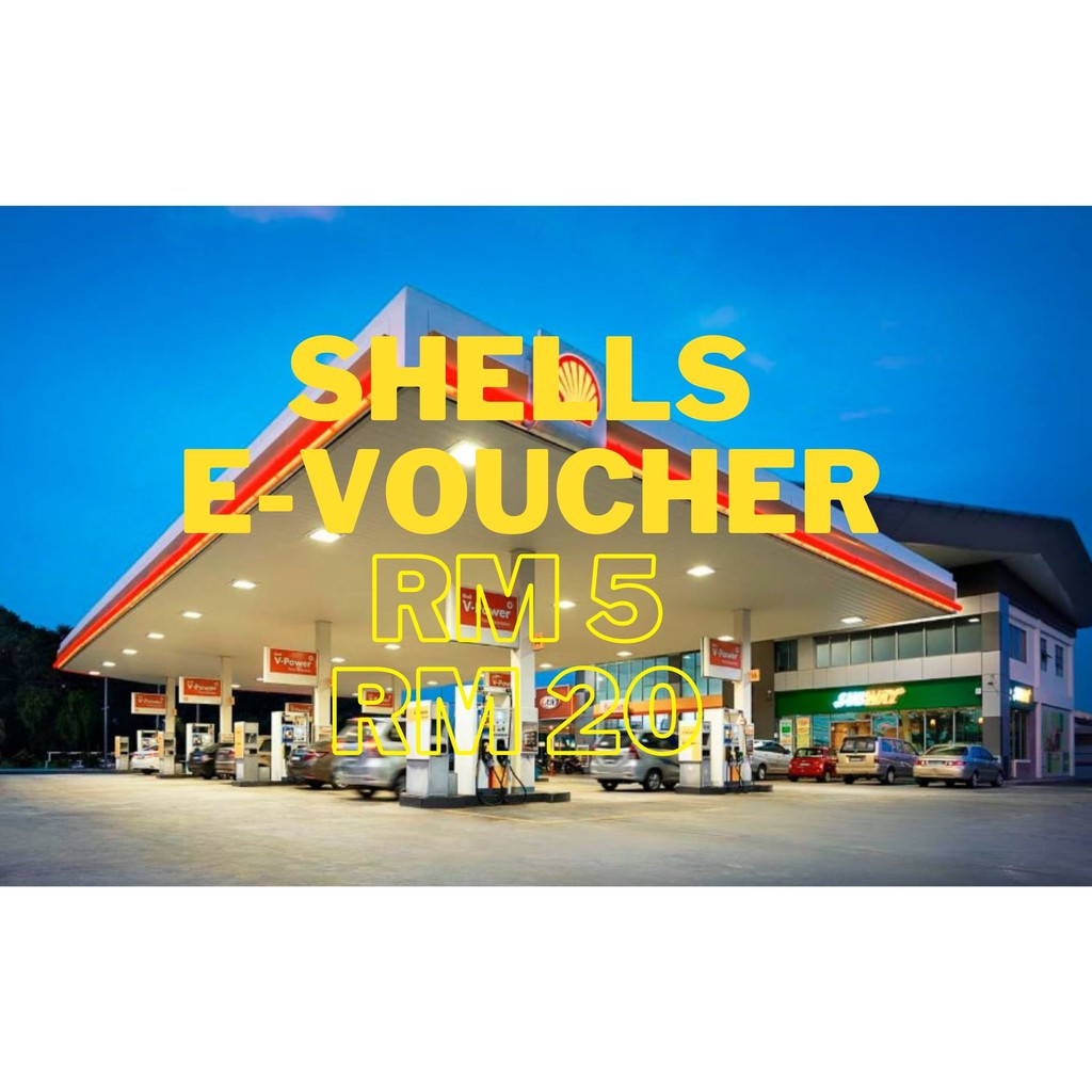 Shells e-voucher RM 5,RM10, RM 20, RM 50, RM 100 | Shopee Malaysia