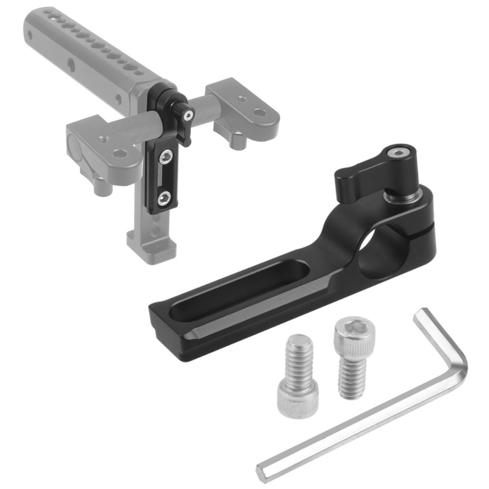 XT-XINTE Camera Universal Standard Single 15mm Rod Clamp with NATO ...
