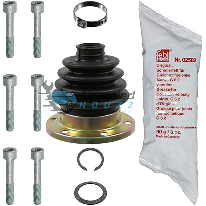 Febi Bilstein CV Boot Kit Volkswagen Type 2 VW Classic Kombi (Pair ...