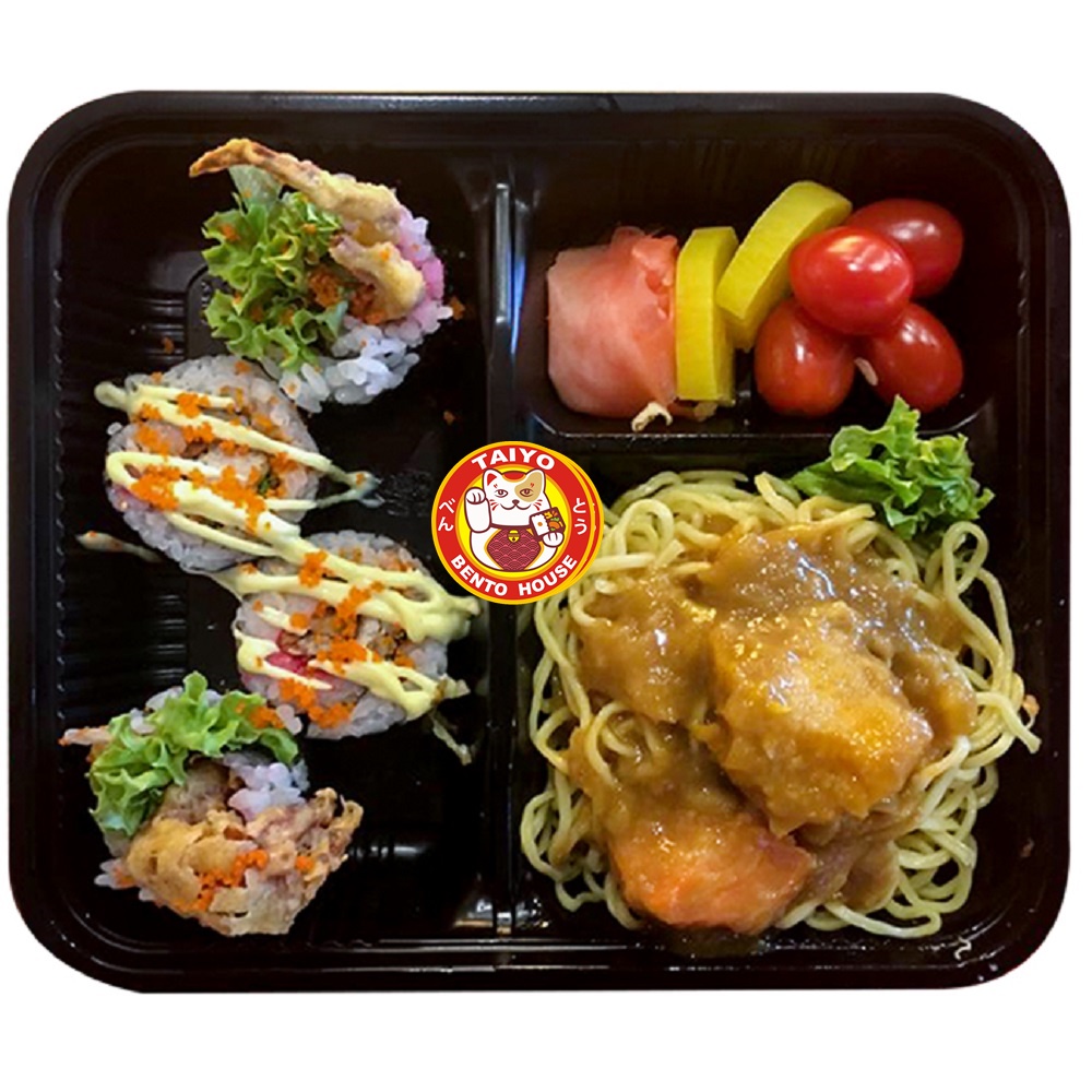 Food voucher Soft shell crab bento SSC3 soft shell crab maki with curry ...