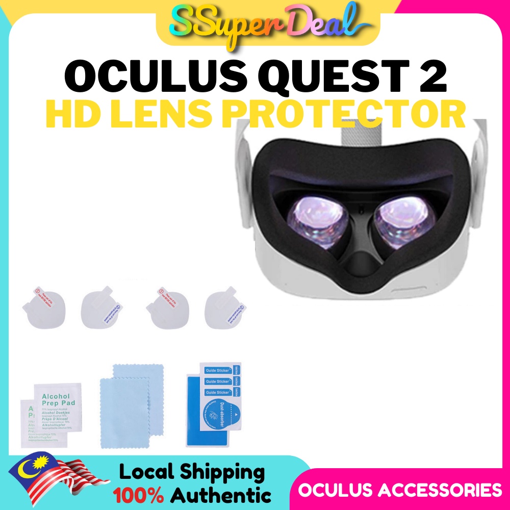 (Accessories Oculus)TPU Soft Film Lens Protector For Oculus Quest 2 ...