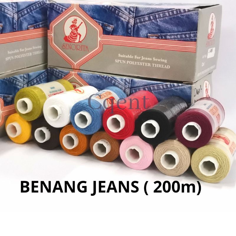 HIGH QUALITY BENANG JEANS (200M) | Shopee Malaysia