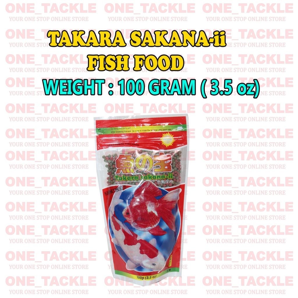Takara Sakana-ii Fish Food / makanan ikan | Shopee Malaysia