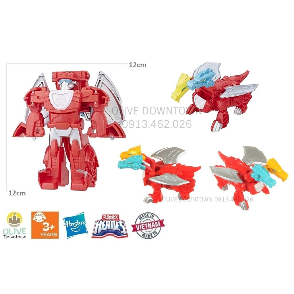 Heatwave Red Dragon ️ Super Speed Transforming Robot Model For Children ...