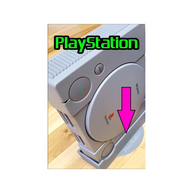 Sony Playstation 1 Ps1 Vertical Stand Console Holder Original Holder ...