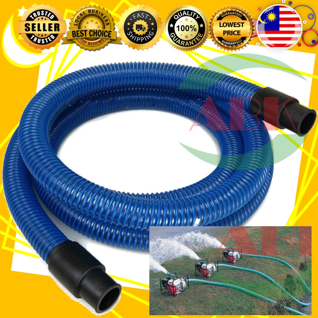3" X 20' HEAVY DUTY PVC SUCTION HOSE SPRING HOSE PIPE SAWAH HIDUNG ...