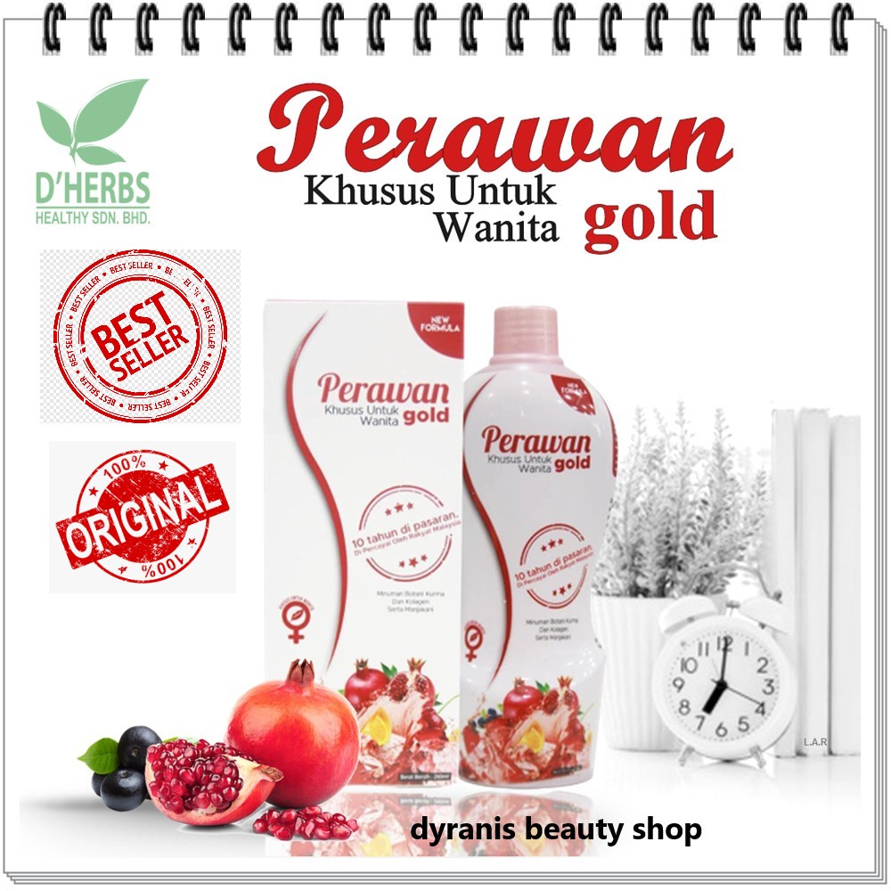 ORIGINAL 💥 MURAH 💥D'HERBS JUS PERAWAN GOLD DIJAMIN ORIGINAL | Shopee ...