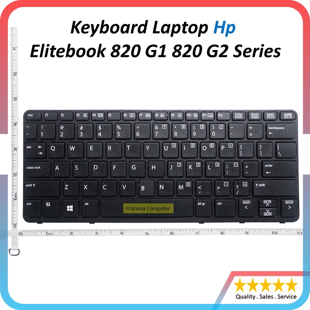 Hp Elitebook 820 G1 820 G2 Series Laptop Keyboard | Shopee Malaysia