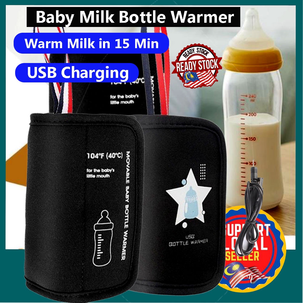 🔥BABY MILK BOTTLE WARMER ️🔥USB Portable Pemanas Botol Bayi Susu 40 ...