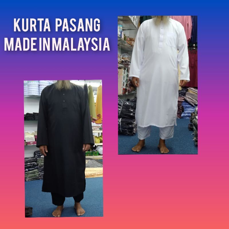KURTA LABUH SET PASANG SAFA MARWA KAIN USAKA ORIGINAL | Shopee Malaysia