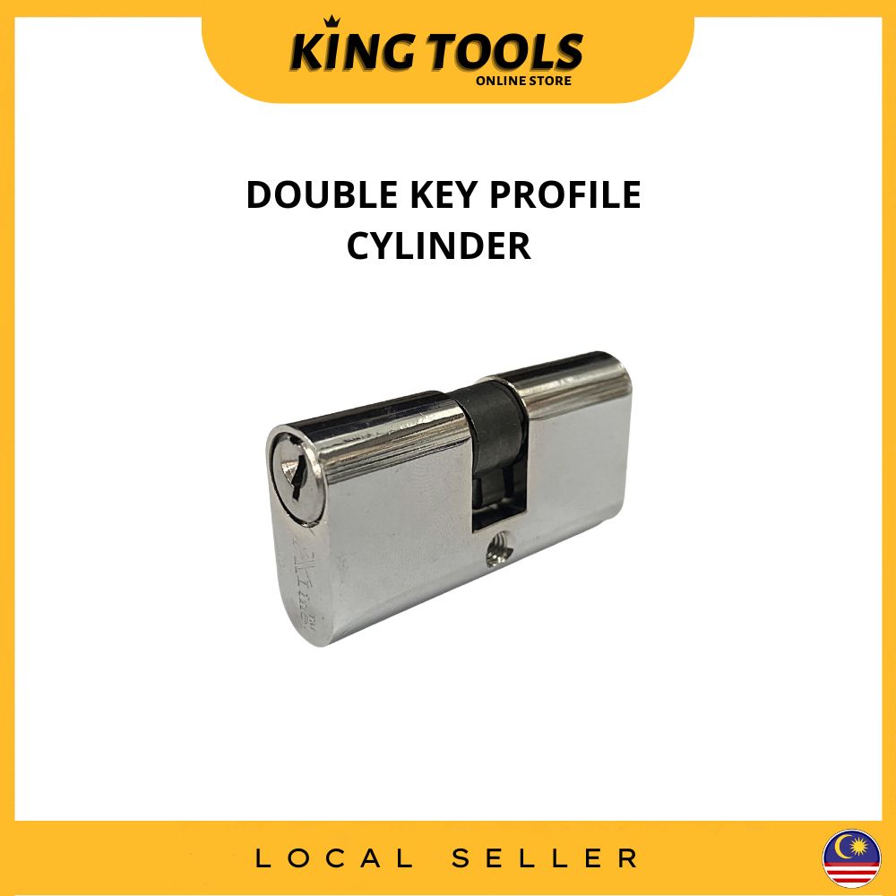 ALINE Profile Cylinder Indoor Door Lock Kunci Pintu Kedai Aluminium ...