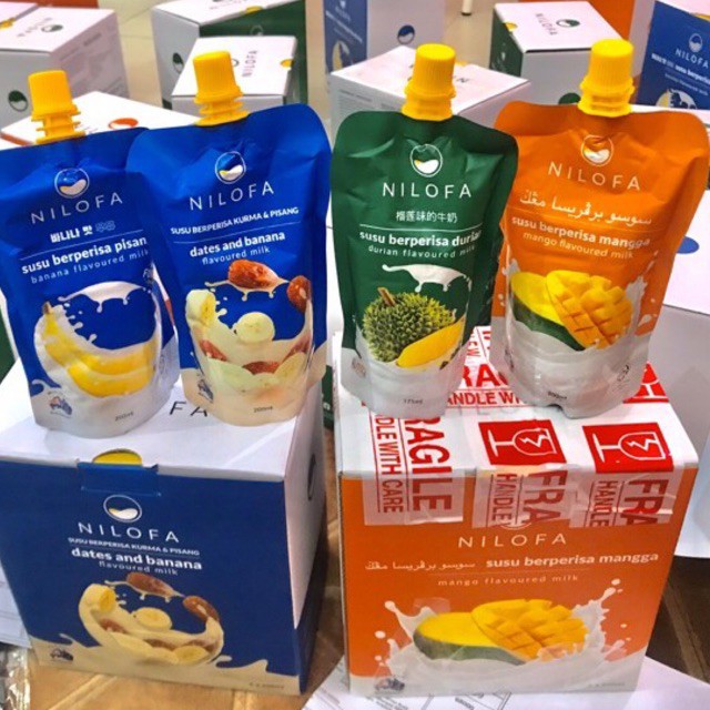 🔥READY STOCK ALL FLAVOUR🔥 SUSU NILOFA | Shopee Malaysia