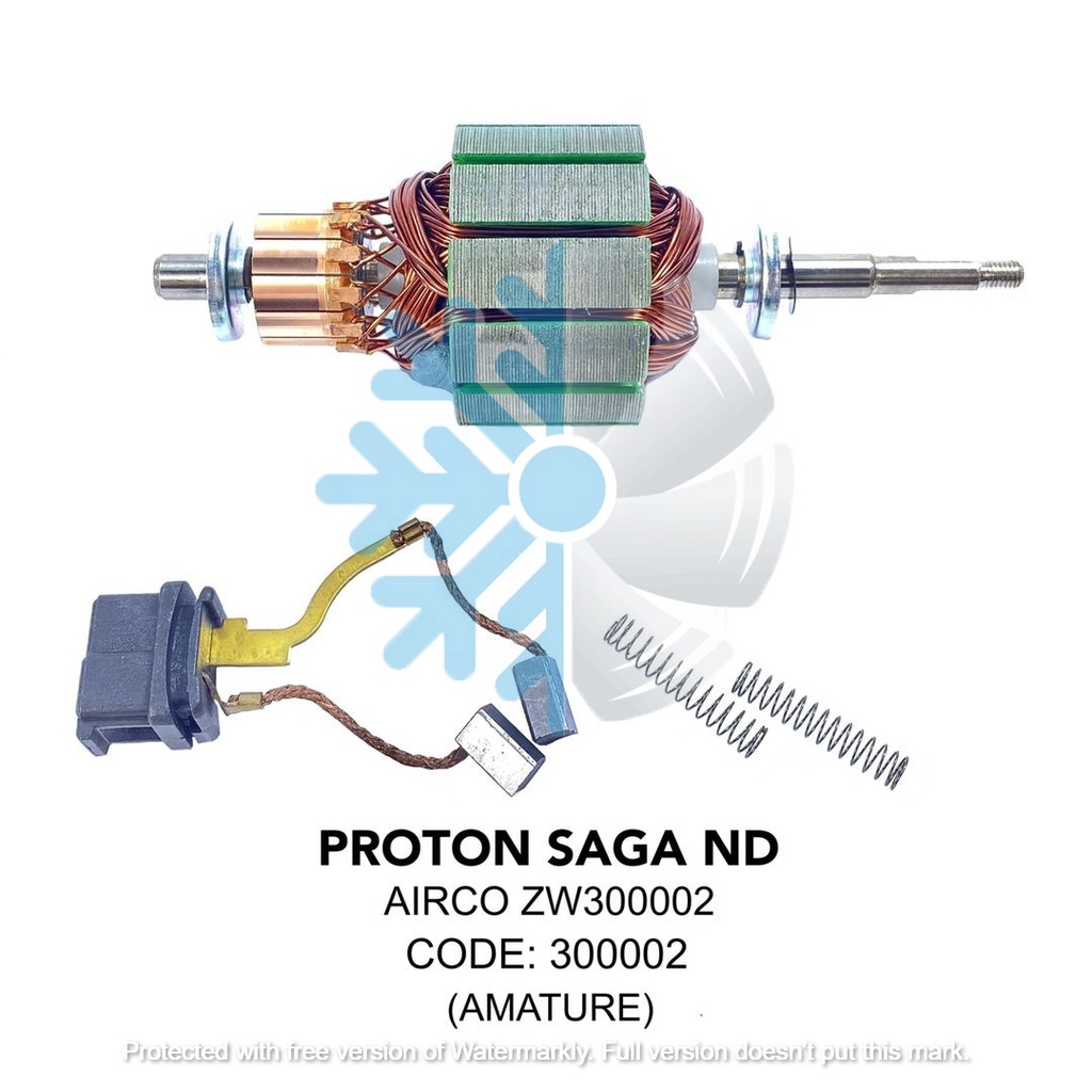 【Ready Stock!!】CAR AIRCOND PART BLOWER AMATURE PROTON WIRA/SAGA DENSO ...