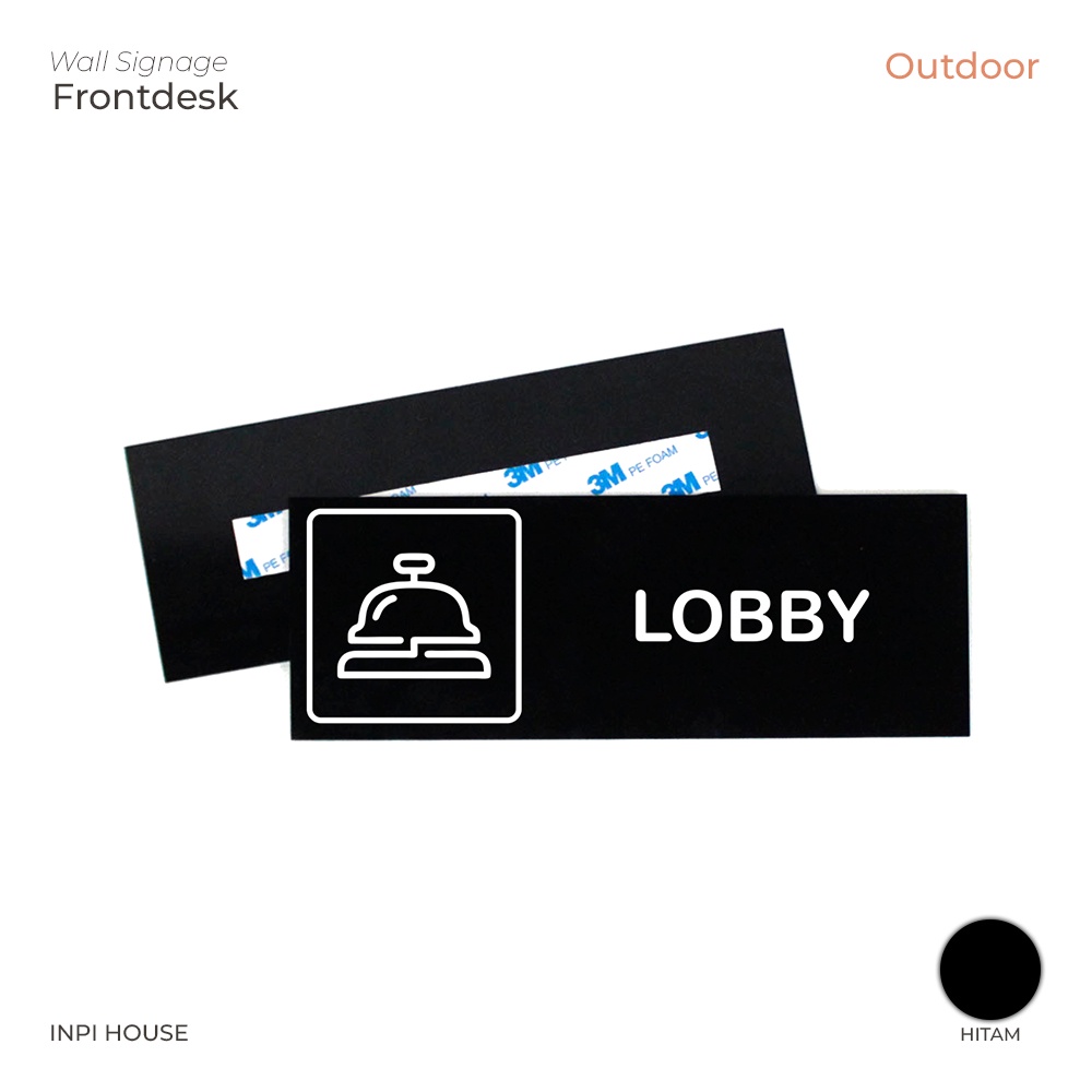 Lobby sign board - acrylic board - lobby - lobby area - acrylic signage ...