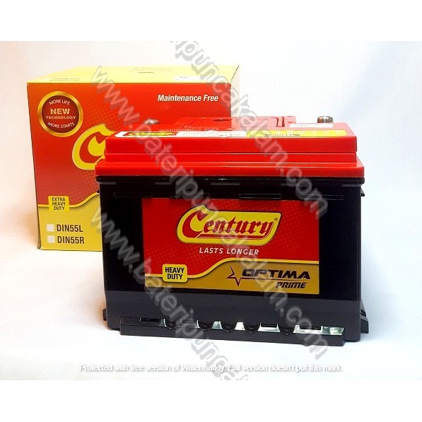 Bateri kereta Century Amaron DIN55L Battery [Puncak Alam] | Shopee Malaysia