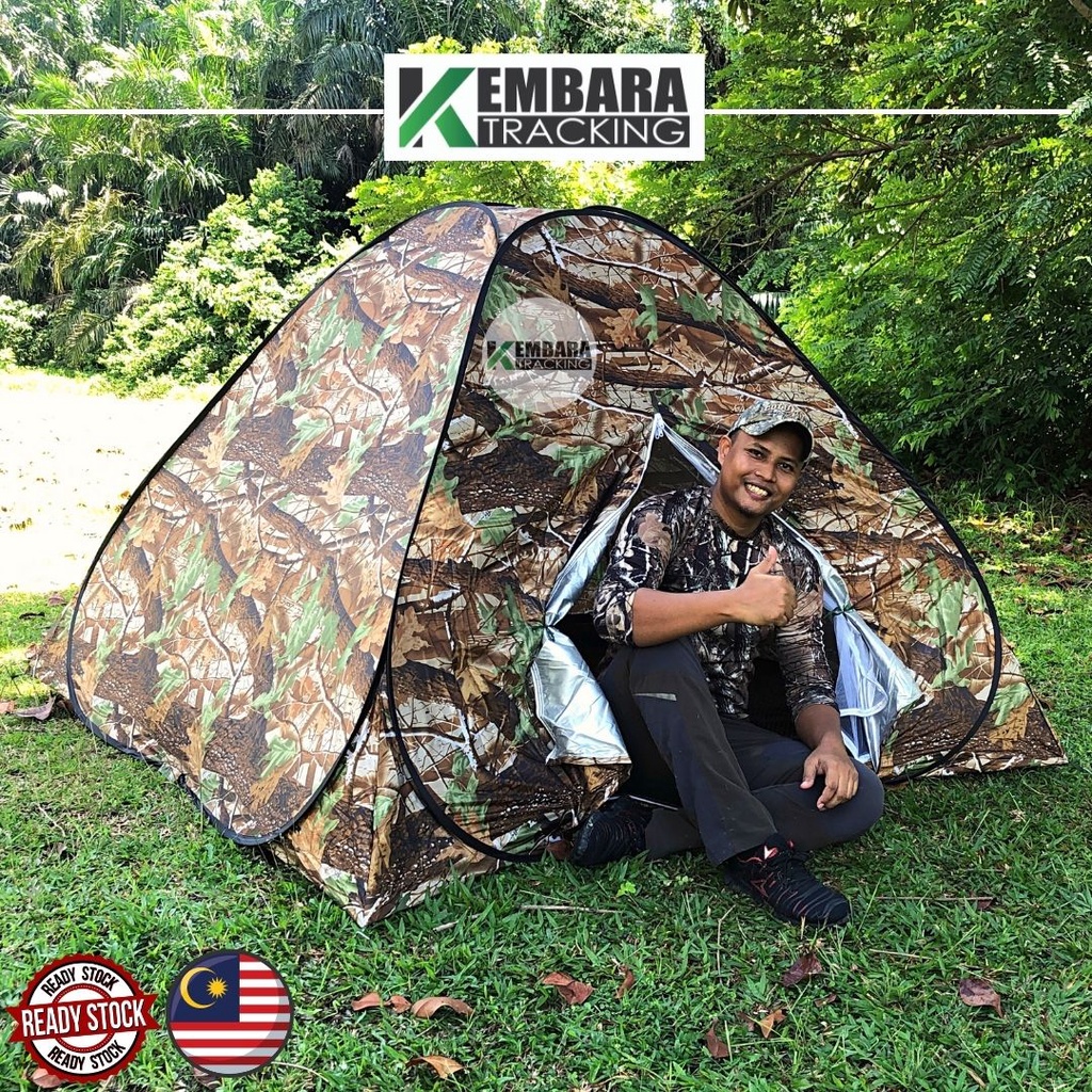 [Best Quality] Khemah Realtree / Khemah Pemancing / Khemah Loreng ...
