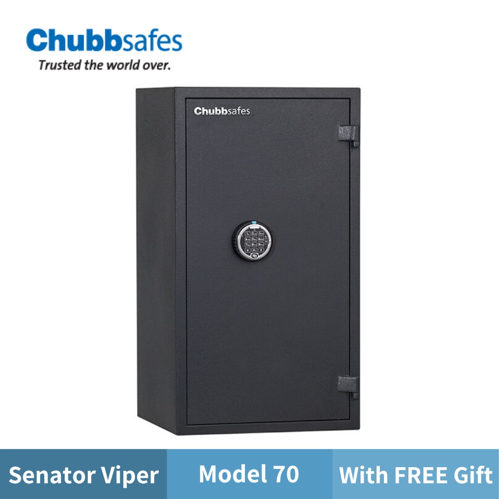 CHUBB Viper Safe With FREE Gift Option [Alarm Pad Lock | Fire ...