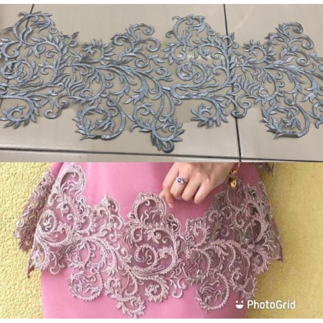 🔥BORDER LACE SULAM SIMPLE KEMAS TINGGI MANIK CANTIK SESUAI UNTUK RENDA ...
