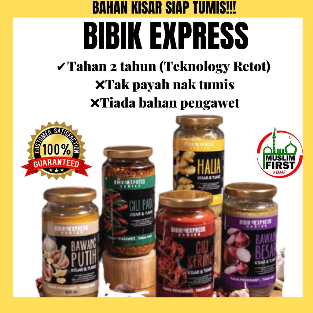 BIBIK EXPRESS 400g SET PERANTAU - Barang Kisar | Barang Dapur | Barang ...