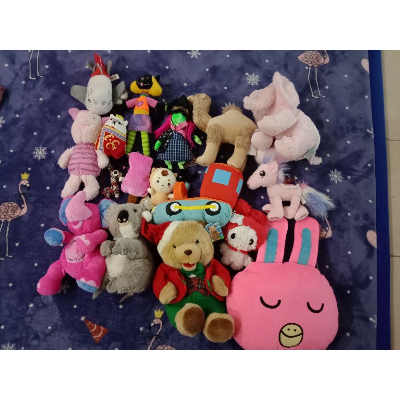 Combo soft toys murah/Combo Jimat/Soft Toys Bundle/Soft Toys Murah ...