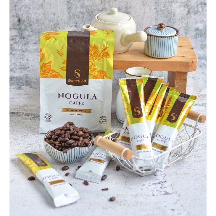 Nogula Caffe 100% Arabica 3 in 1 (23g x 20 sachet) [HALAL/Diabetic ...