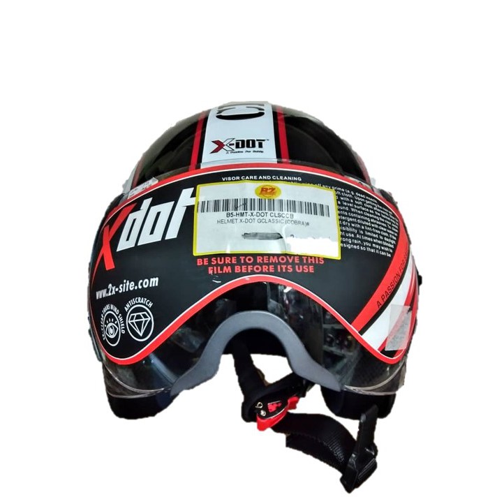 HELMET X-DOT GCLASSIC (COBRA) | Shopee Malaysia