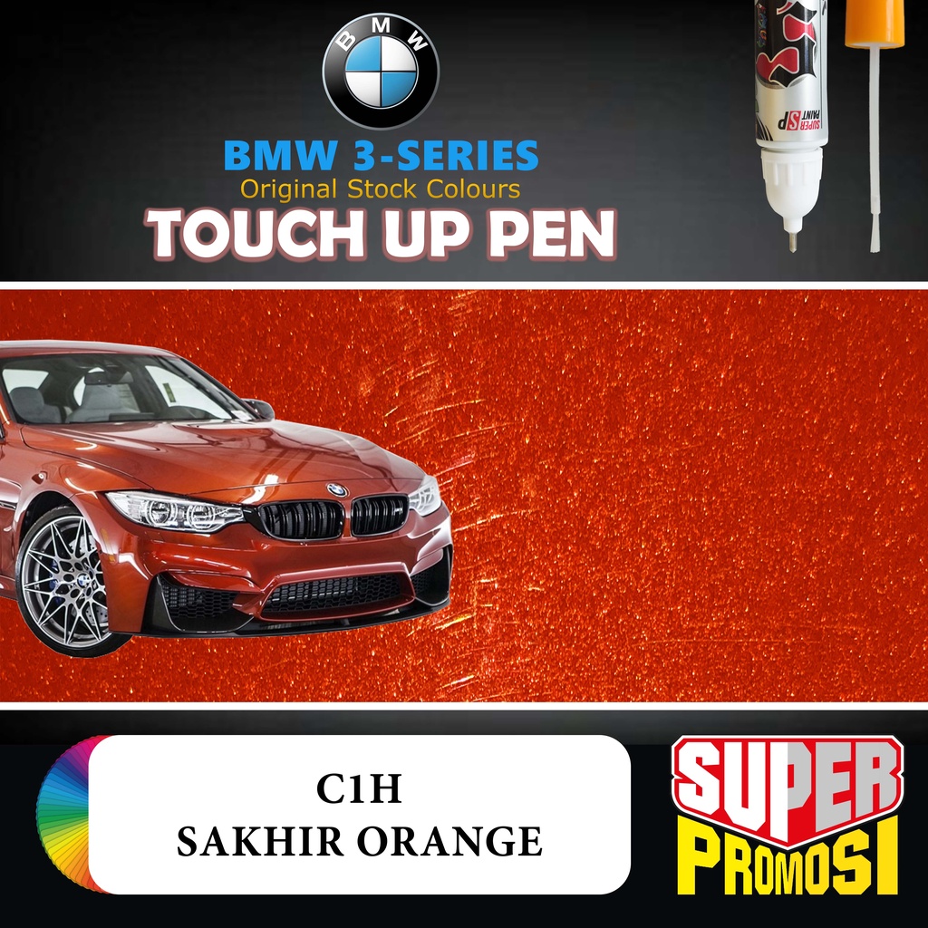 BMW 3-SERIES (E46/E90/F30/G20) Touch Up Pen 2in1 Pen & Brush Fix ...