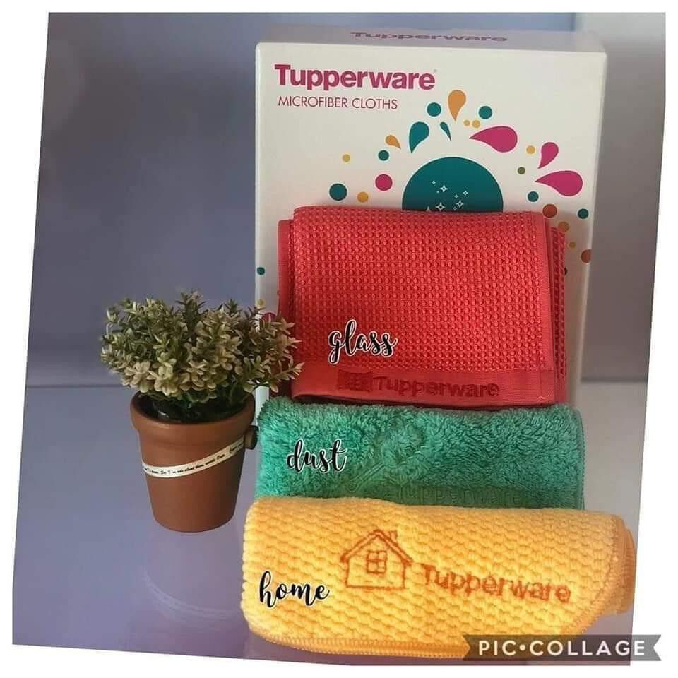Tupperware Microfiber Towels Cloths : special fabric woven with tiny ...