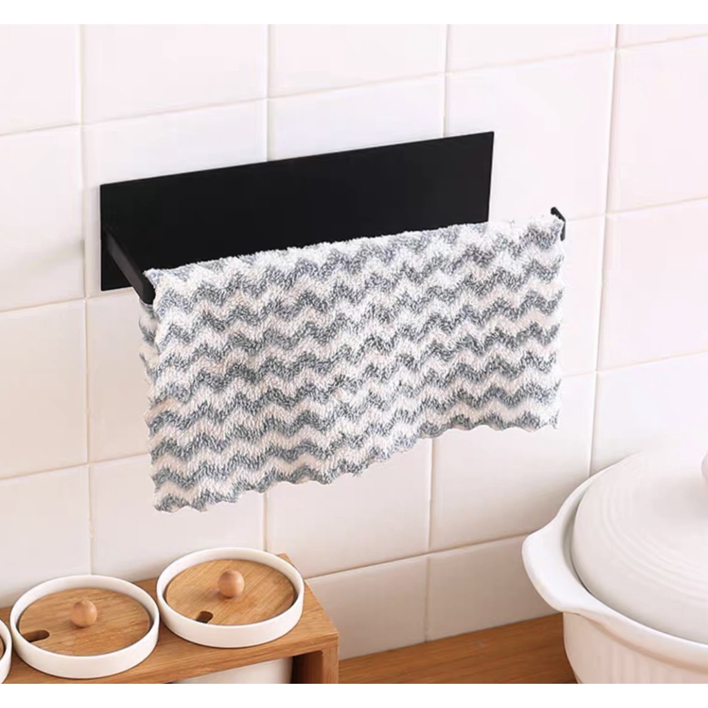Kitchen Tissue Holder Paper Hanger Wall Mounted Whiping Paper Towel ...