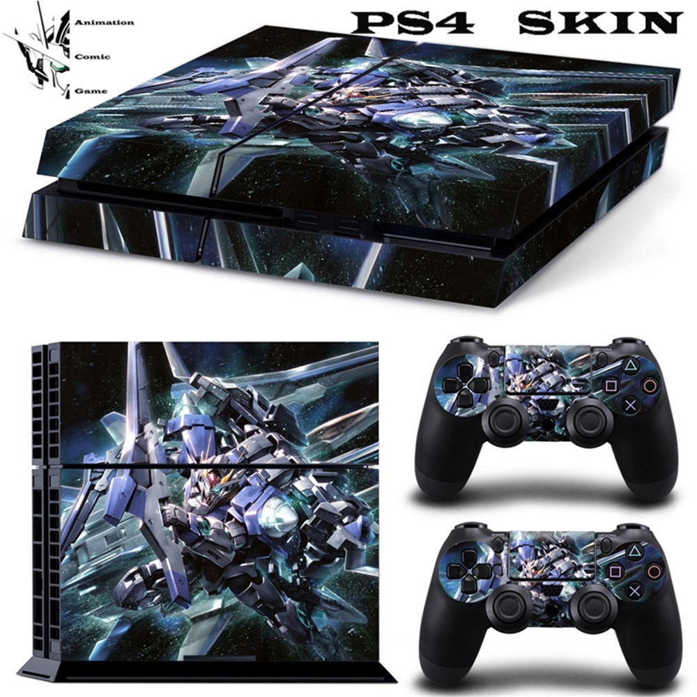 Gundam PS4 Skin Sticker Decal PlayStation 4 Console Controller Skins ...