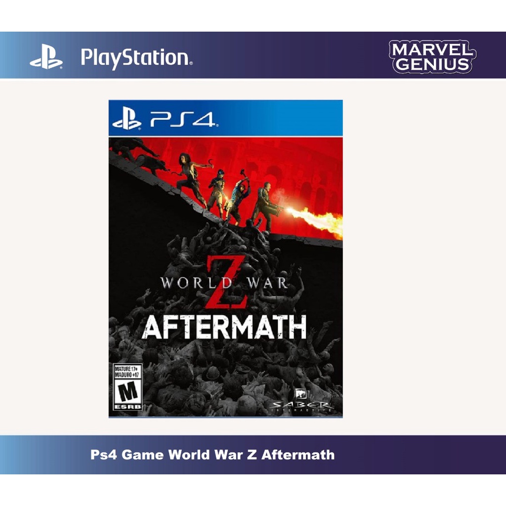 PS4 GAME WORLD WAR Z I World War Z Aftermath WORLDWARZ WWZ ENG/CHN ...
