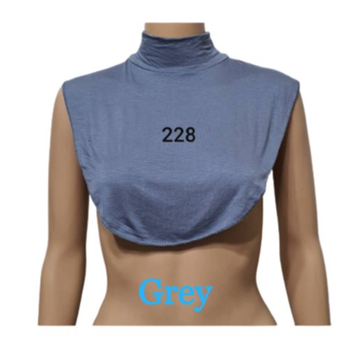 High Neck Inner Leher Dada Bahu Women Turtleneck Half Inner Tutup Leher ...