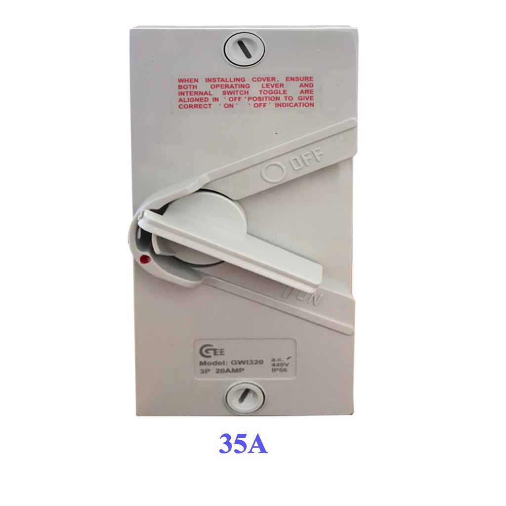 Himel Isolator 3Phase Switch 20A/35A/63A Isolating Weatherproof Outdoor Waterproof Isolator ...