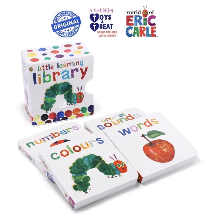 The Very Hungry Caterpillar Books by Eric Carle - 4pcs | Shopee Malaysia