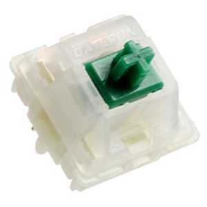 Gateron Green Milky Housing Clicky Switch Mechanical Gaming Keyboard ...