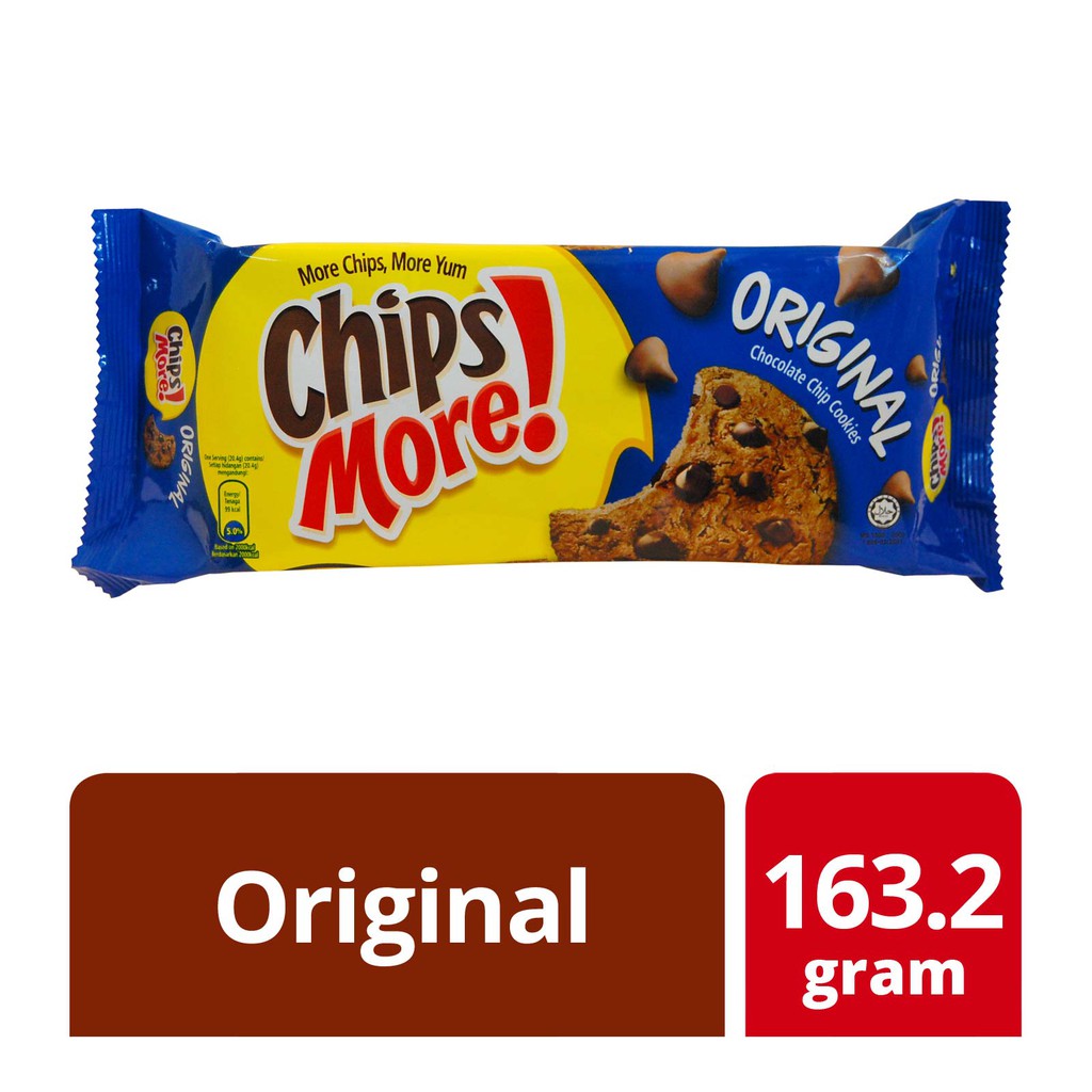 CHIPSMORE CHOCOLATE CHIP COOKIES 163.2G | Shopee Malaysia