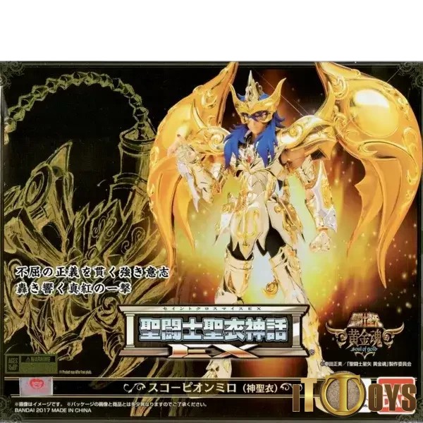 Bandai Tamashii Saint Seiya Cloth Myth EX God Scorpio Milo God Cloth ...