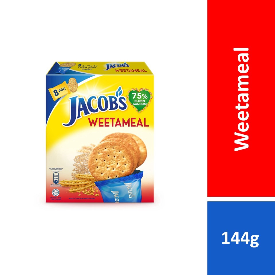 Jacob's Multipack Weetameal 144g | Shopee Malaysia