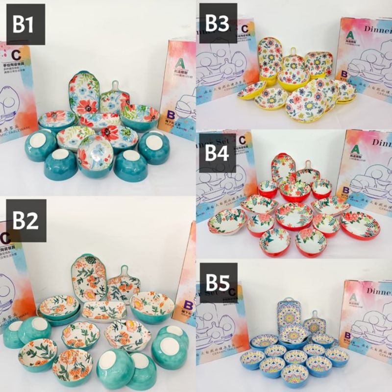 Set Pinggan Viral Ceramic/Dinner set | Shopee Malaysia