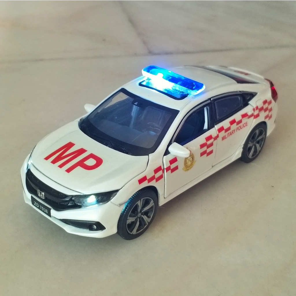 POLIS CIVIC: 1:32 Honda Civic Military Police Polis Tentera Model ...