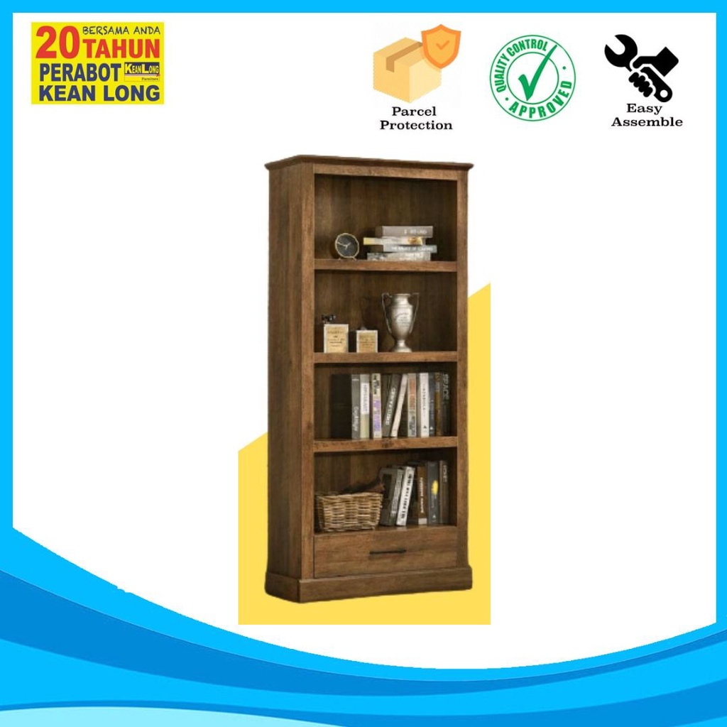KLSB Book Shelf with glass/Almari Buku/ File Cabinet | Shopee Malaysia