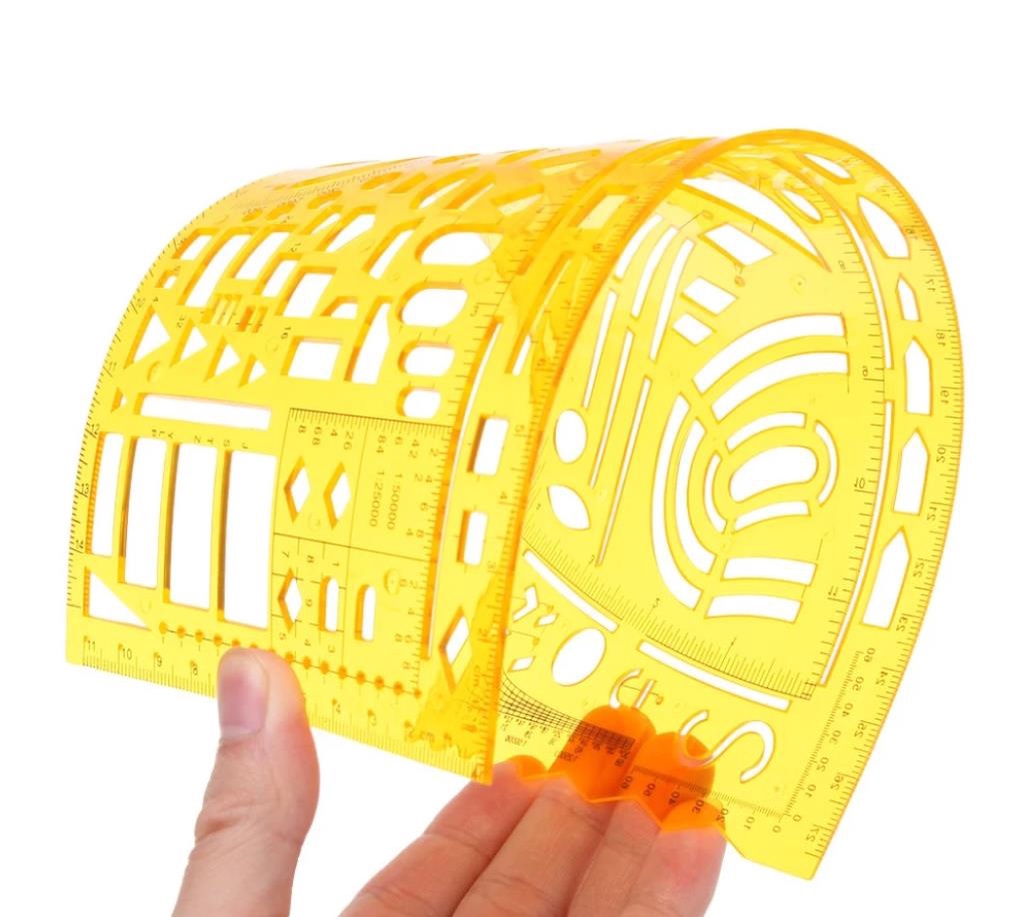 Ruler Durable Kit Resin Building Military Drawing Furniture ...