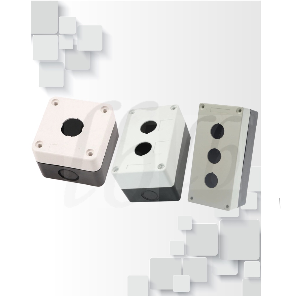 22 mm 1 / 2 /3 WAY HOLE PVC CONTROL BOX | Shopee Malaysia
