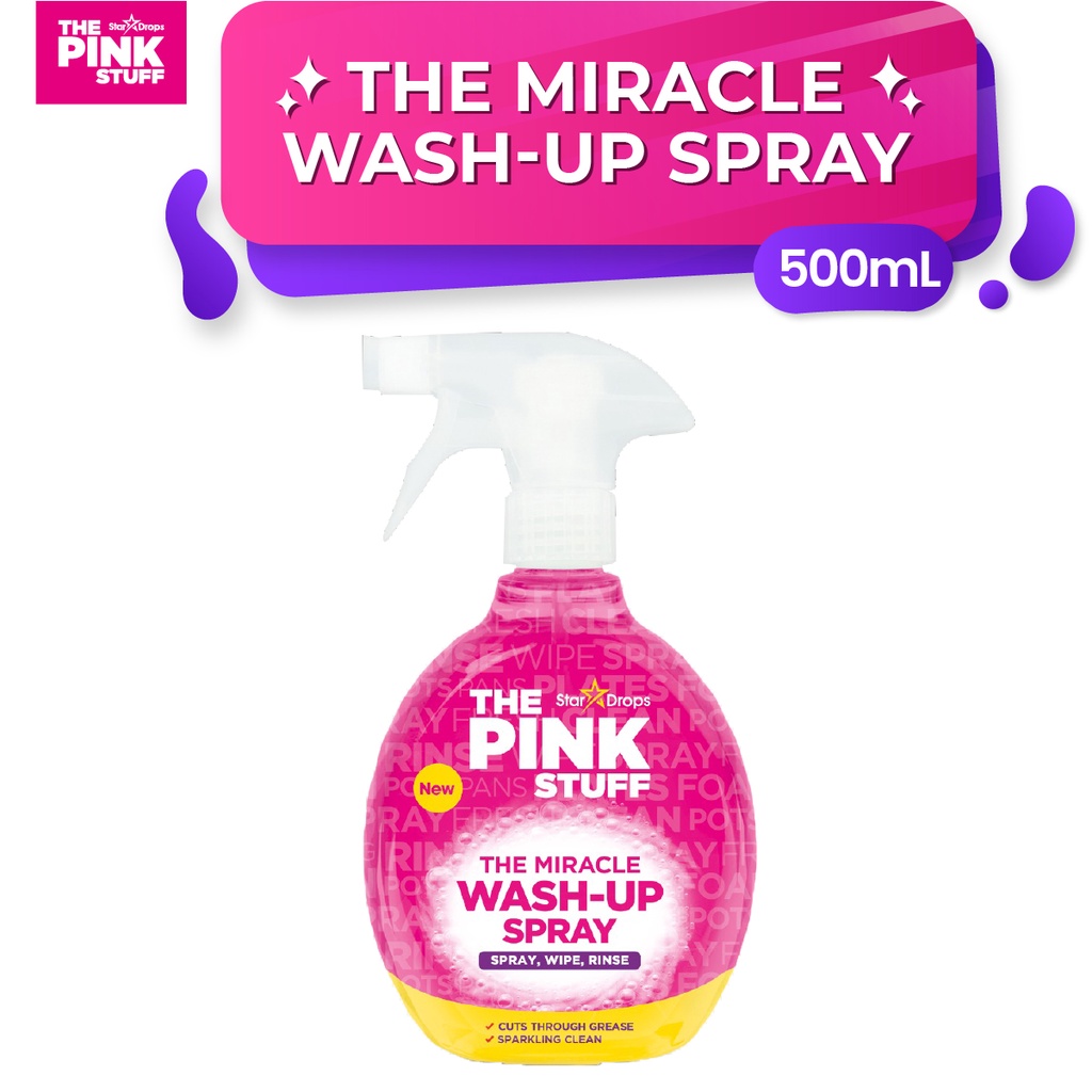 The Pink Stuff The Miracle Wash Up Spray (500ml) | Shopee Malaysia