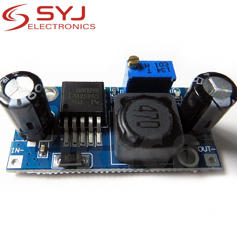 LM2596s DC-DC step-down power supply module 3A adjustable step-down module LM2596 voltage ...